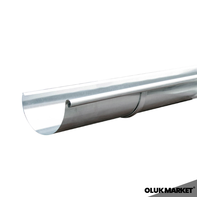 Yuvarlak Oluk Galvanizli - Albayrak Yapı